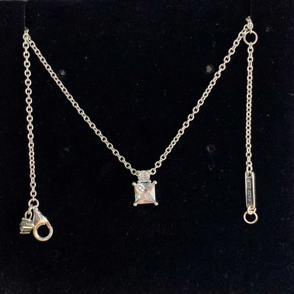 Pandora | Jewelry | Pandora Sparkling Collier Round Square Pendant ...